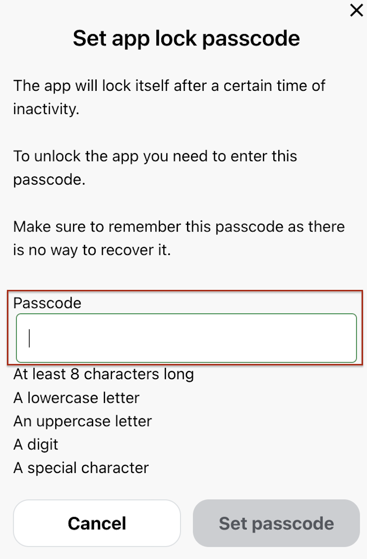 Lock your Wire account – Wire – Support
