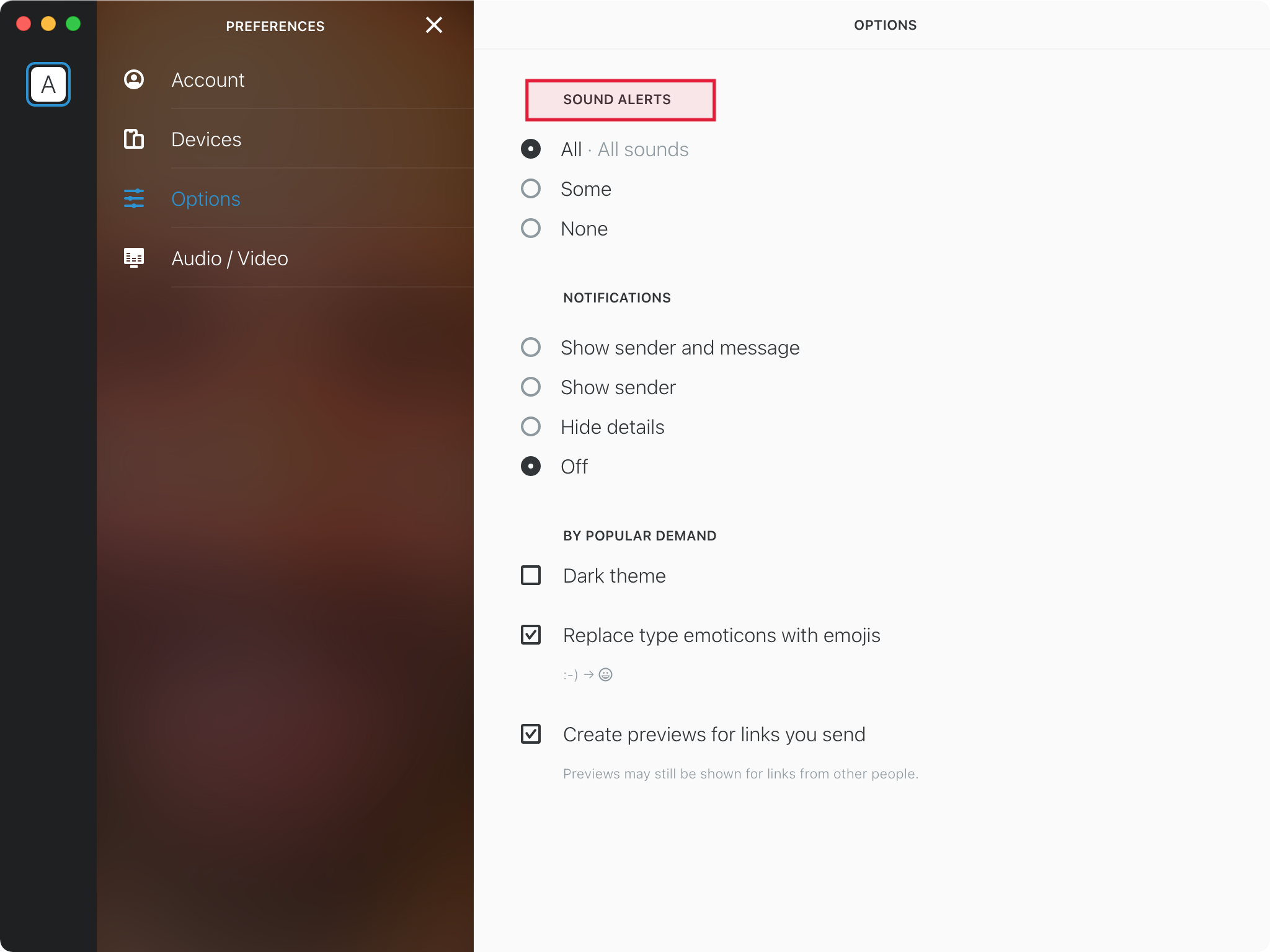 Change sound notification settings in Wire – Wire – Support